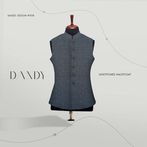Dandy Unstitched Waistcoat/Coat Fabric | Premium Fabric for Men ...